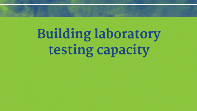WHO Tobacco product regulation: building laboratory testing capacity ...
